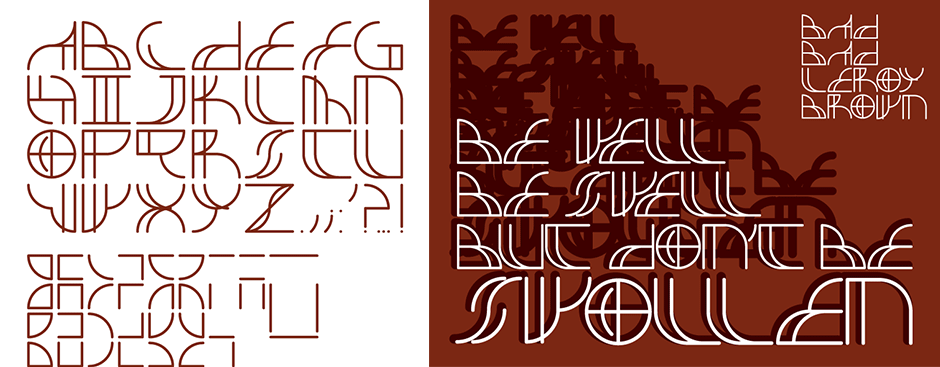 raymond prucher : projects : aurec typeface